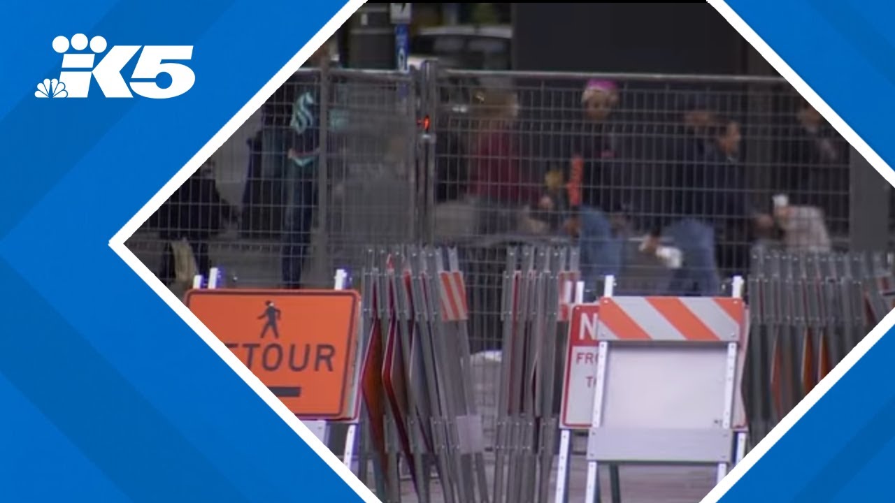 Businesses remain open as Westlake Park undergoes massive renovation in downtown Seattle