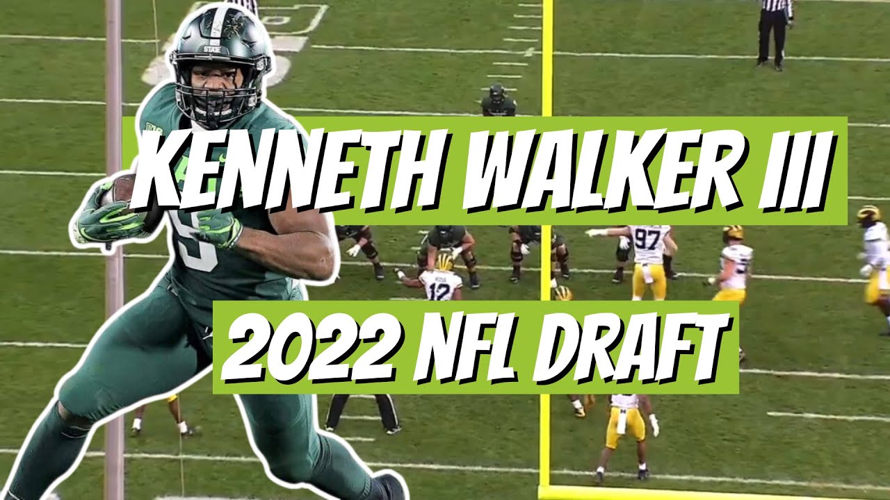 Kenneth Walker (Michigan St) 2022 NFL Draft Class Film Study