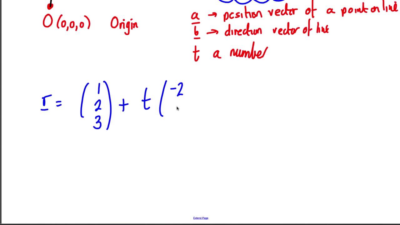 Core 4 Maths A-Level Edexcel - Vectors (7)