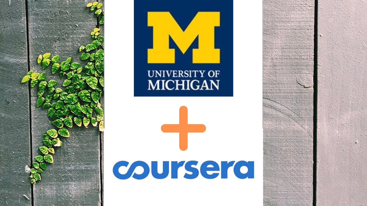 Applied Data Science from University of Michigan on Coursera