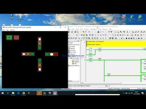 Simulasi Traffic Light dengan CX-Programmer dan CX-Designer ...