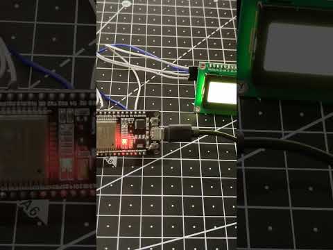 Displaying Data with the ESP32 #arduino #lcd