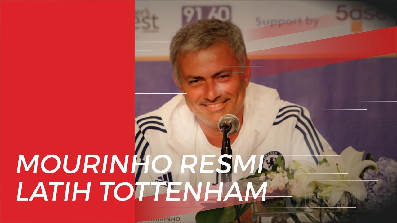 Jose Mourinho Resmi Menjadi Pelatih Baru Tottenham Hotspur Tribun Video