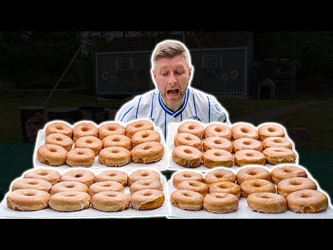 HOW MANY DONUTS IN 5 MINUTES!?