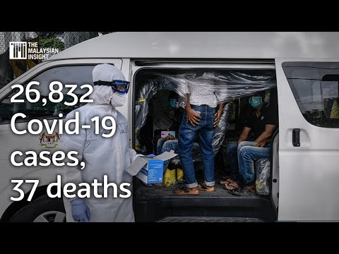 Malaysia logs 26,832 new Covid-19 cases and 37 deaths