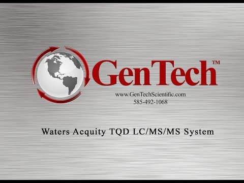Waters Acquity TQD LC/MS/MS System with Sample Organizer