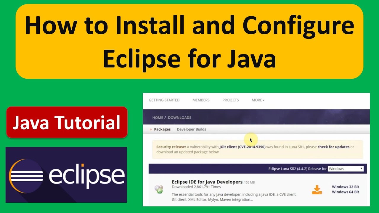 How to Install and Configure Eclipse for Java | Eclipse Setup | Java Tutorial