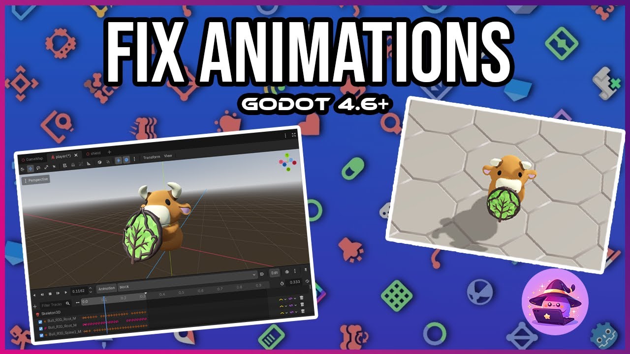 Fix Animations with Offsets and Keyframes In Godot 4.6