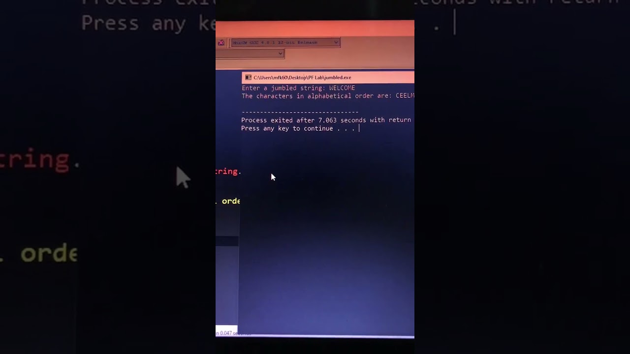 jumble output c++#coders #codelife #codemasters #coding #codinglife #codingninja #code #coders