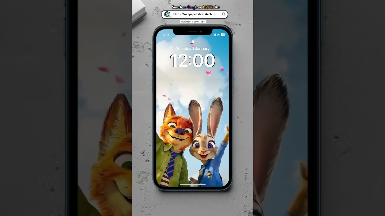 Nick & Judy’s Happy Selfie: Zootopia Live Video Wallpaper for Mobile