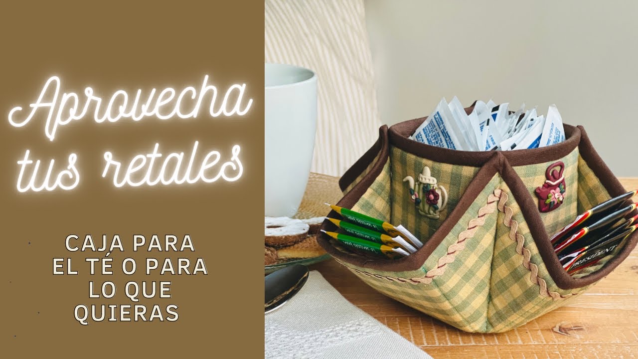 Aprovecha tus retales. Tutorial gratuito 189