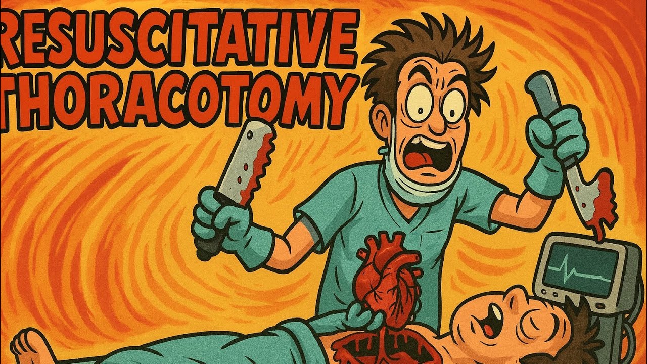 Resuscitative Thoractomy Explained #fyp #doctor #nurse #stufent #education 