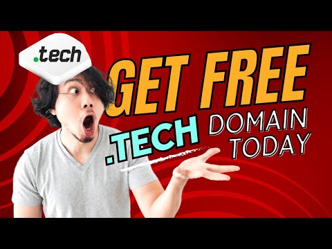 Get free .tech domain - limited time offer