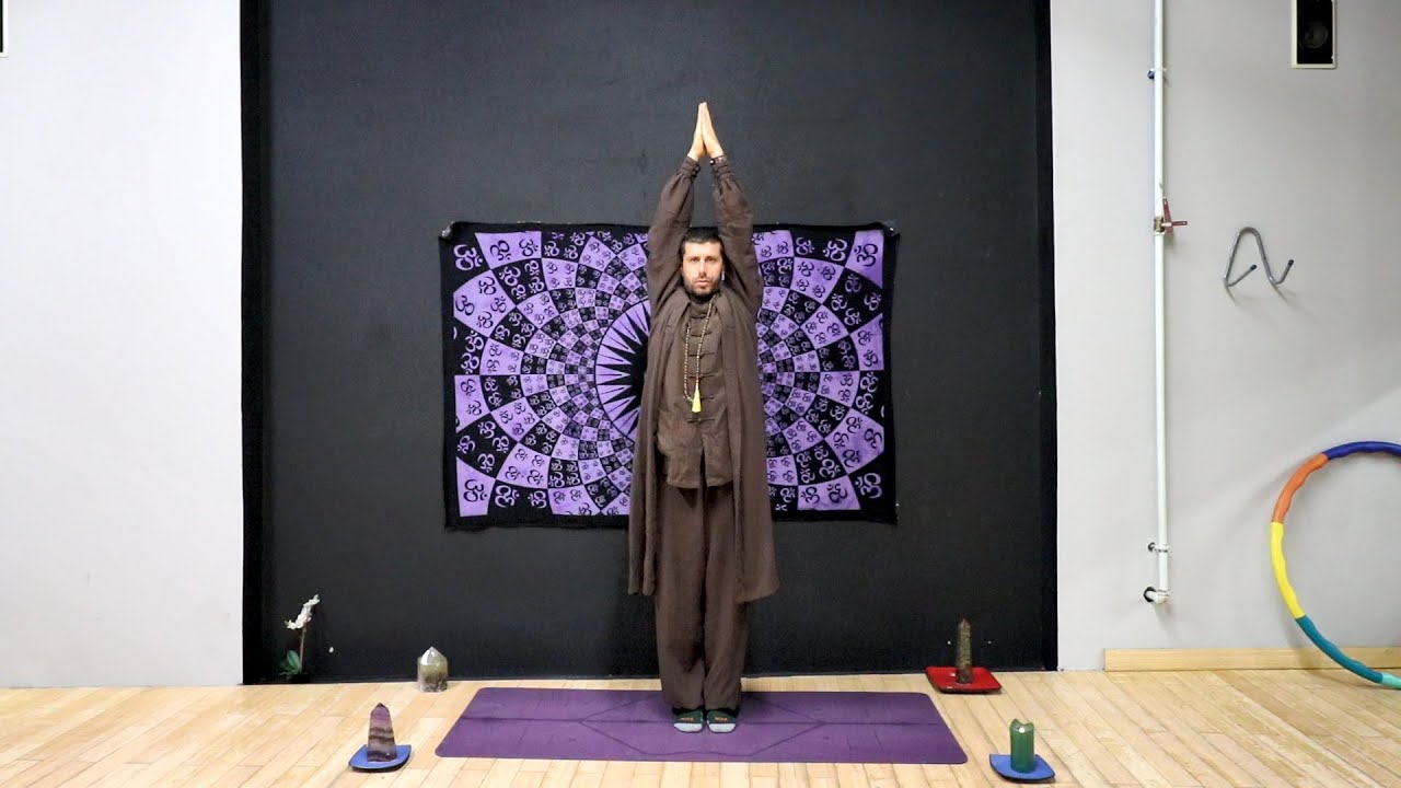 🖖Upward Salute Posture 🕉️ Urdhva Hastasana 🖖 Yoga