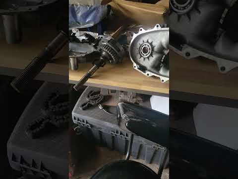 todays project, assemble 242 jeep t-case