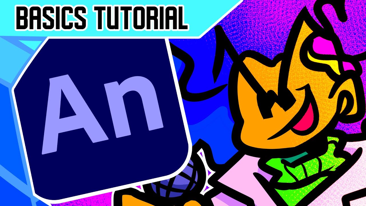 FNF Sprite Basics Tutorial | Adobe Animate [Part 1]