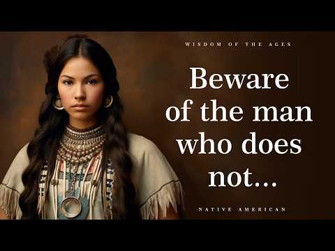 Deep Native American Wisdom | Short but Wise Proverbs and Sayings