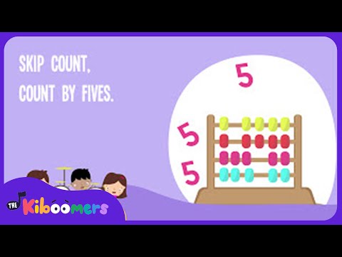 Counting By 5's Songs | Skip Counting by 5 Songs for Kids | The Kiboomers