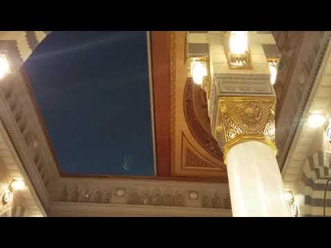 Detik detik kubah masjid Nabawi terbuka | Amazing