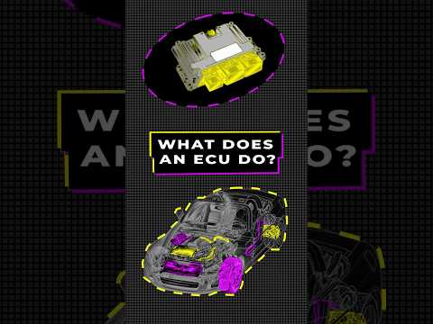 What Does An ECU Do? Explained in 10 Seconds #shorts #cars #supercars #automotive #engineering