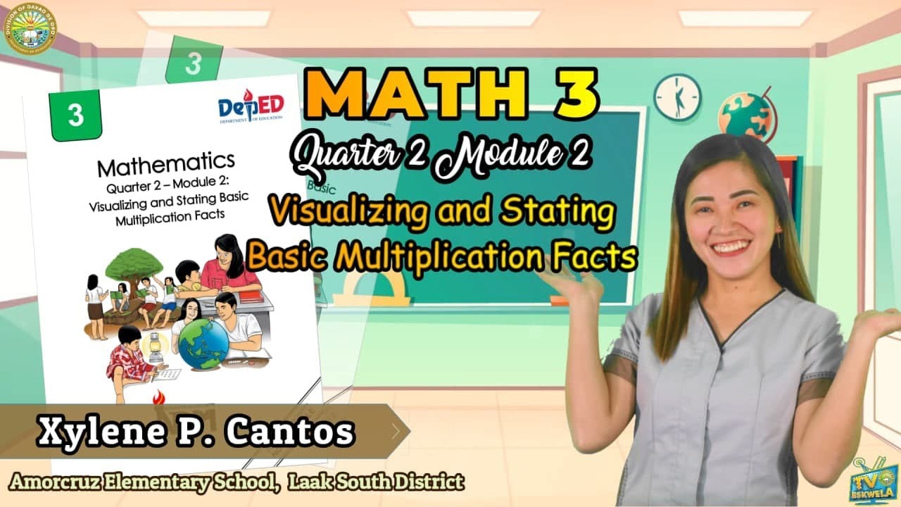 MATH 3 (Q2-M2): Visualizing and Stating Basic Multiplication Facts