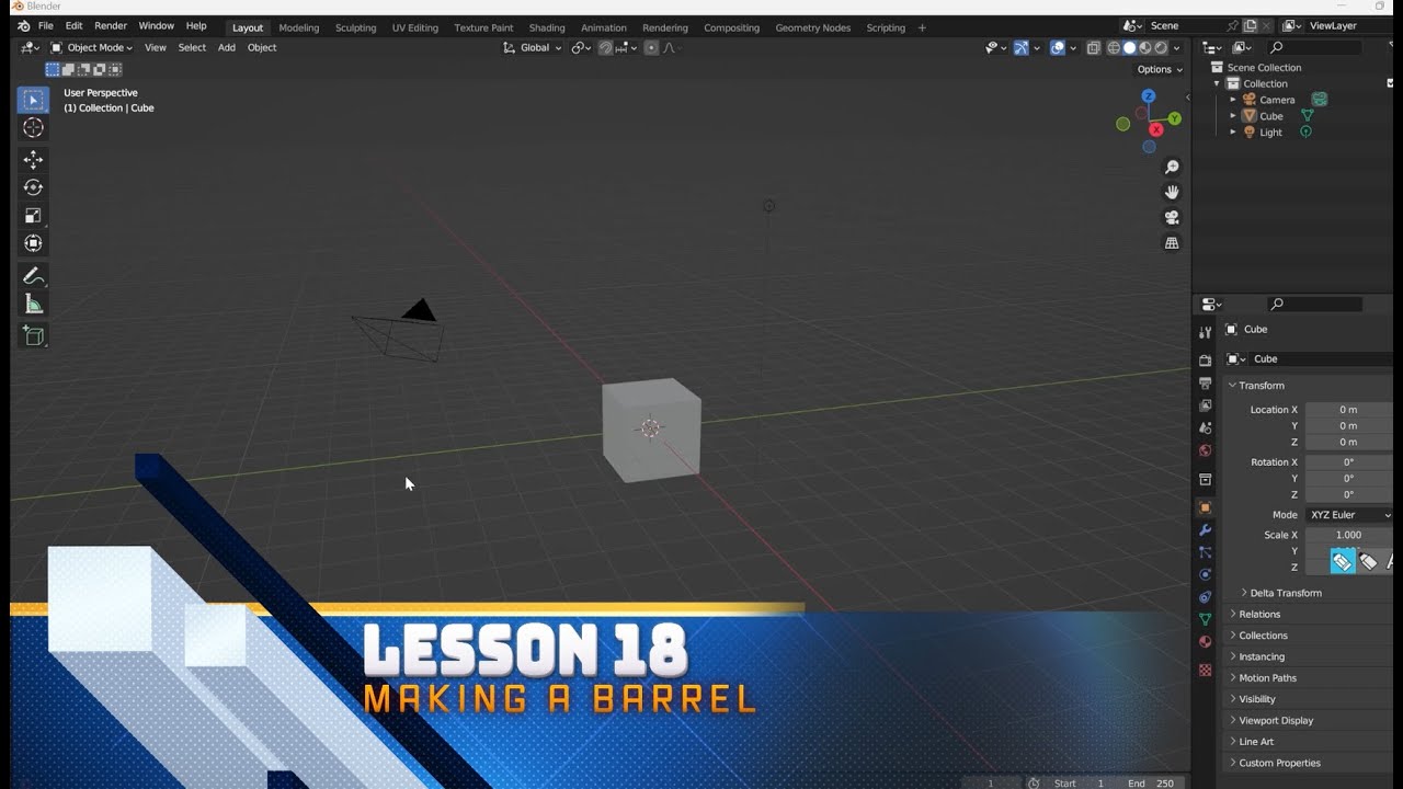 Lesson 18: Making a Barrel
