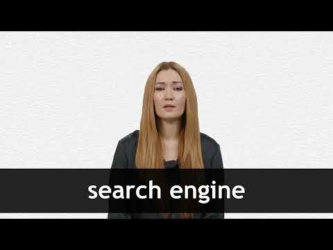 How to pronounce SEARCH ENGINE in American English