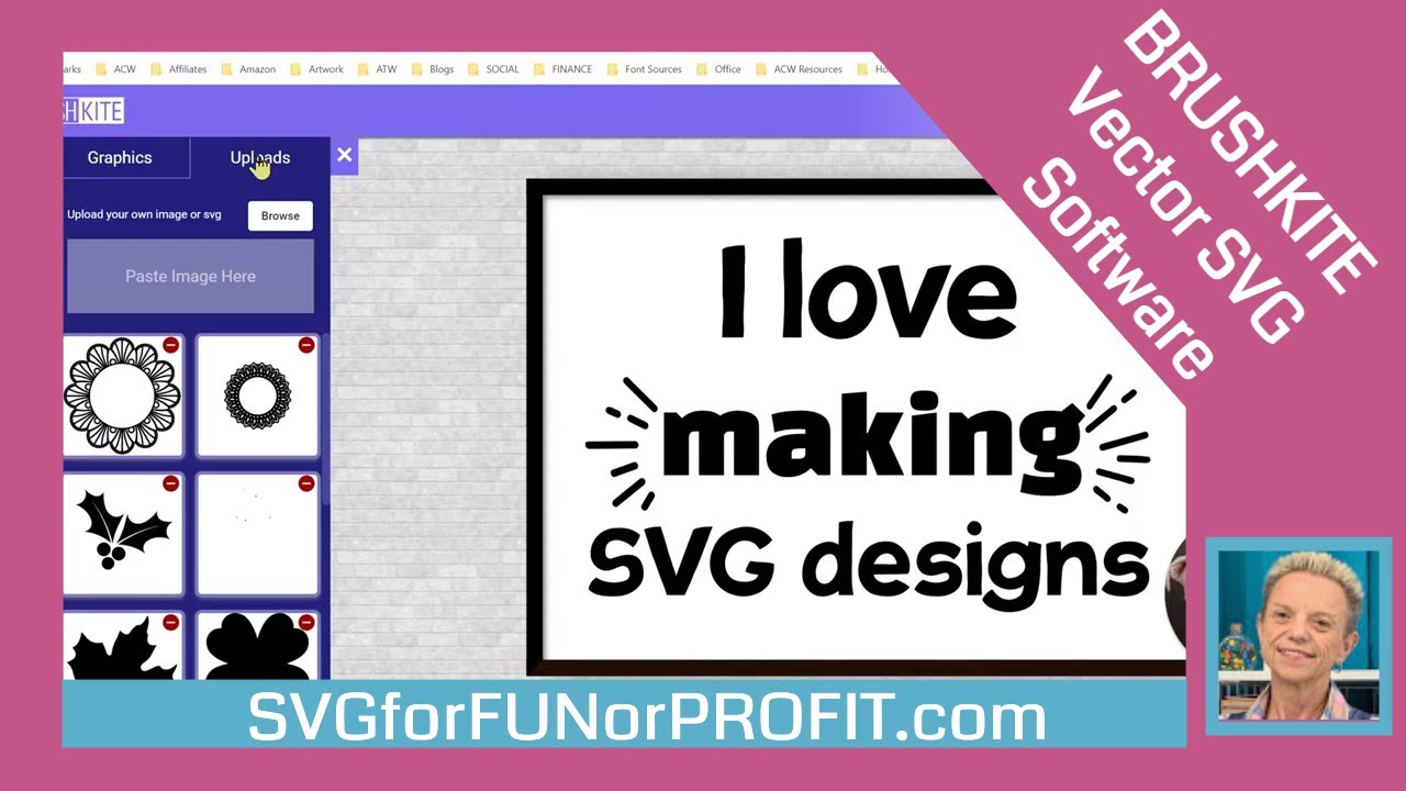 Brushkite Vector SVG Software