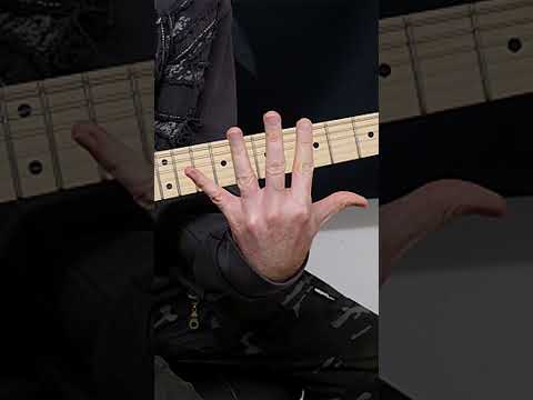 Faster, More RELAXED Fretting Hand for Guitar #shorts