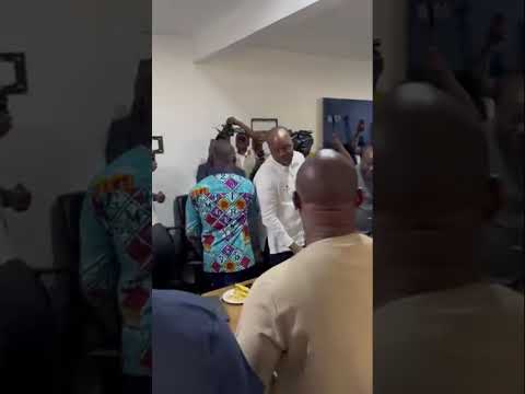 67 members of the New Patriotic Party today declare their support for Dr Bawumia in his office #fyp