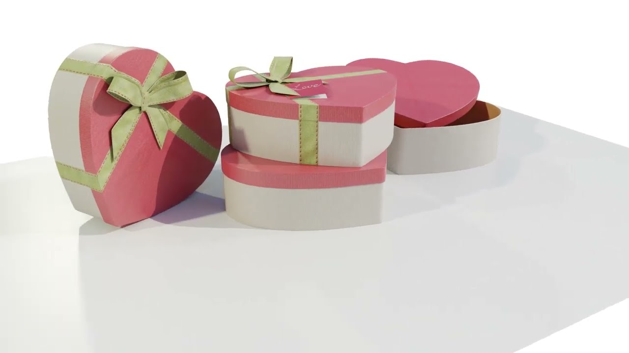 Heart Shaped Gift Box