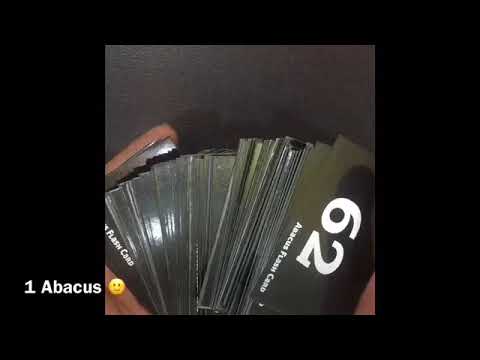 Abacus Flash Cards - Student Abacus Flash Card Set Consultants from New ...