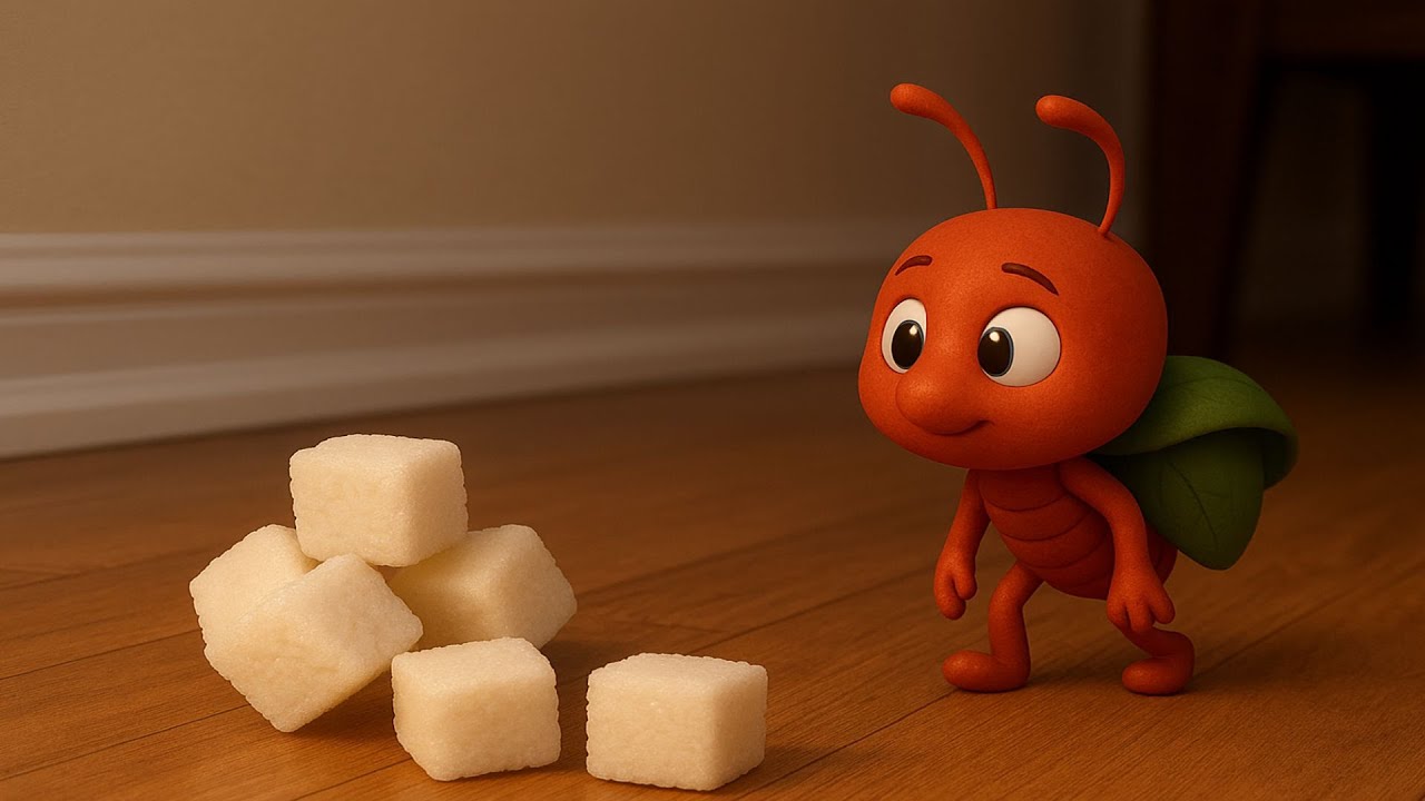 The Brave Ant’s Struggle | Inspirational Short Story | Ant Never Give Up