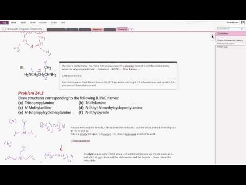 Let's study Organic Chemistry: Amine Nomenclature: Naming Amines