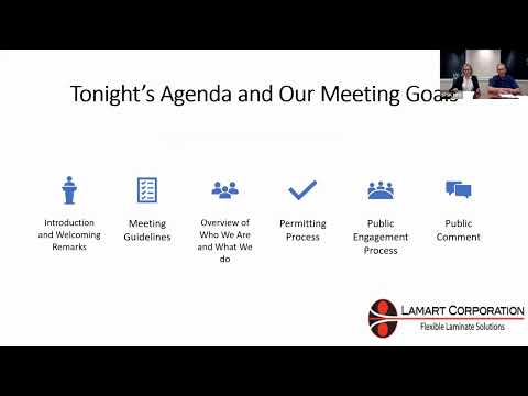 Lamart Corporation NJ DEP Public Information Hearing - June 15, 2023