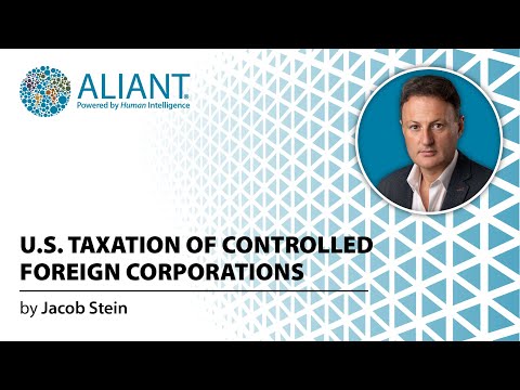 U.S. Taxation of Controlled Foreign Corporations