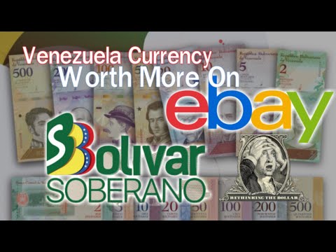Venezuela Bolivar Soberano Currency Worth More On Ebay