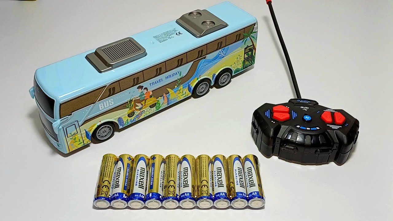 Unboxing RC City Bus City Express Remote Control Bus 1:32 