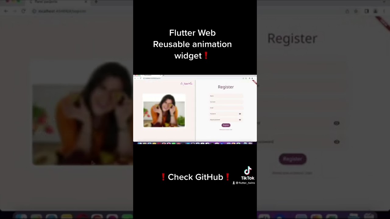FlutterTwins #web #flutter #animation https://github.com/stanleykoz/flutter_twins