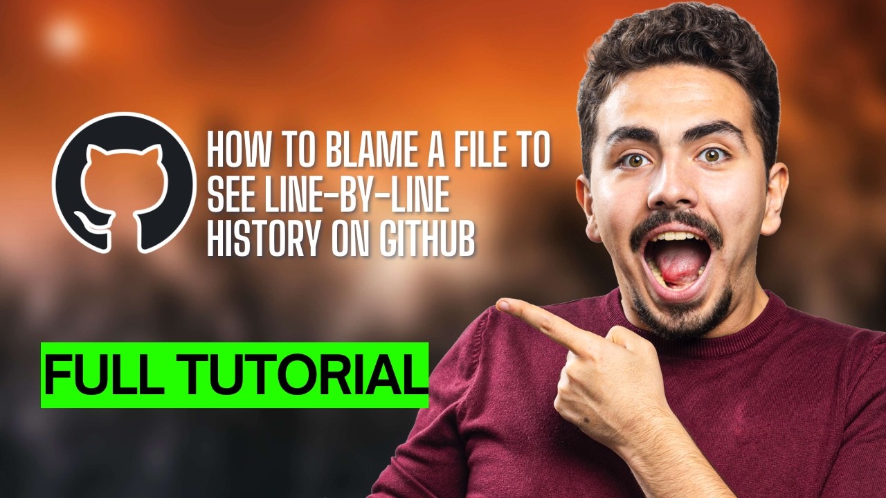 How to Blame a File to See Line-By-Line History on GitHub [2026 Full Guide]