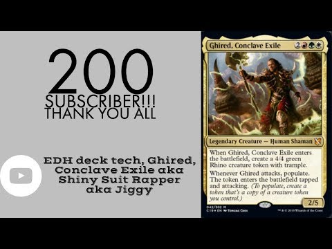 The GMGC – EDH deck tech Ghired, Conclave Exile aka Jiggy aka Shiny ...