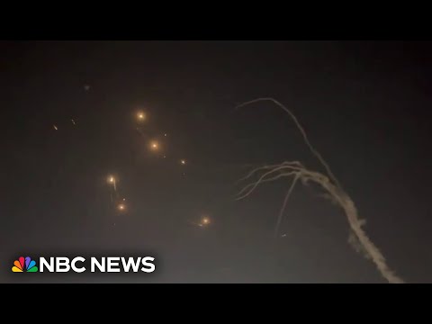 Iran fires wave of missiles at Israel in retaliatory strikes