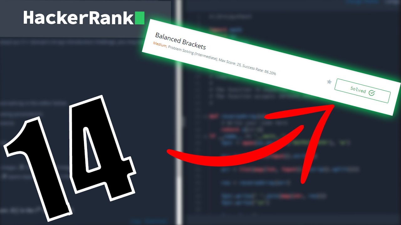 Balanced Brackets | HackerRank Python Solution & Explanation