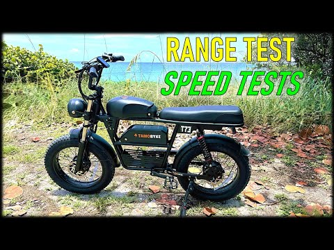 Speed Tests & Range Test - Tamobyke T73 Pro Max - does it hit 37 MPH?