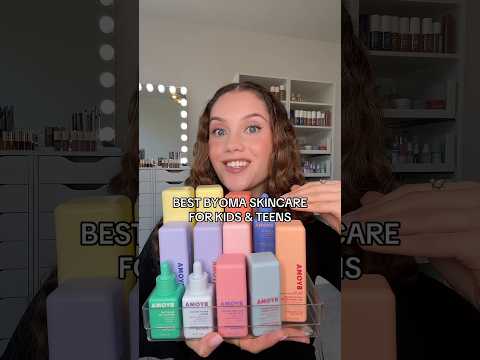 BEST BYOMA for KIDS&TEENS-#skincare #byoma #skincaretips #teenskincare #drugstore #affordable