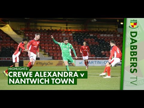 HIGHLIGHTS | Crewe Alexandra 1-2 Nantwich Town