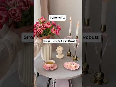 Synonyms: The Secret to Speaking Like a Native (Learn English FAST!) #youtubeshorts #shorts #trend