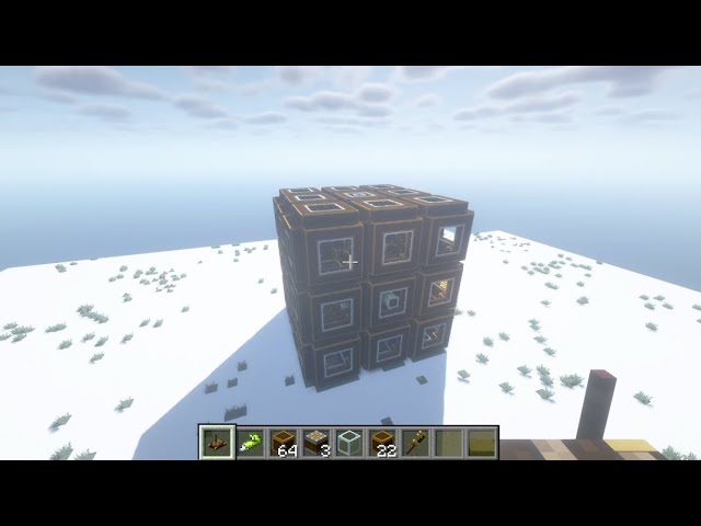 [Create Mod] Rubiks cube house [Forge1.18.2, Create v0.5.0c] Minecraft Map