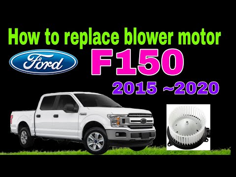 F150 Blower motor replacement , 2015-2020