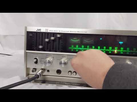 JVC 4VR-5456X AM/FM 4-Channel Stereo Receiver with CD4 | Reverb